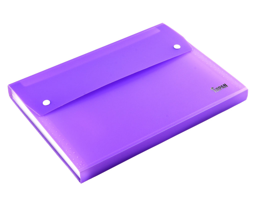 Expanding File A4 13 Part Purple Pack 2 - Clarisworld