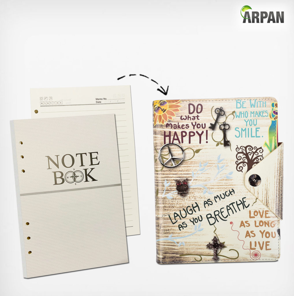 A5 Size Ruled Refill Inserts For Arpan A5 Executive Personal Organiser ...