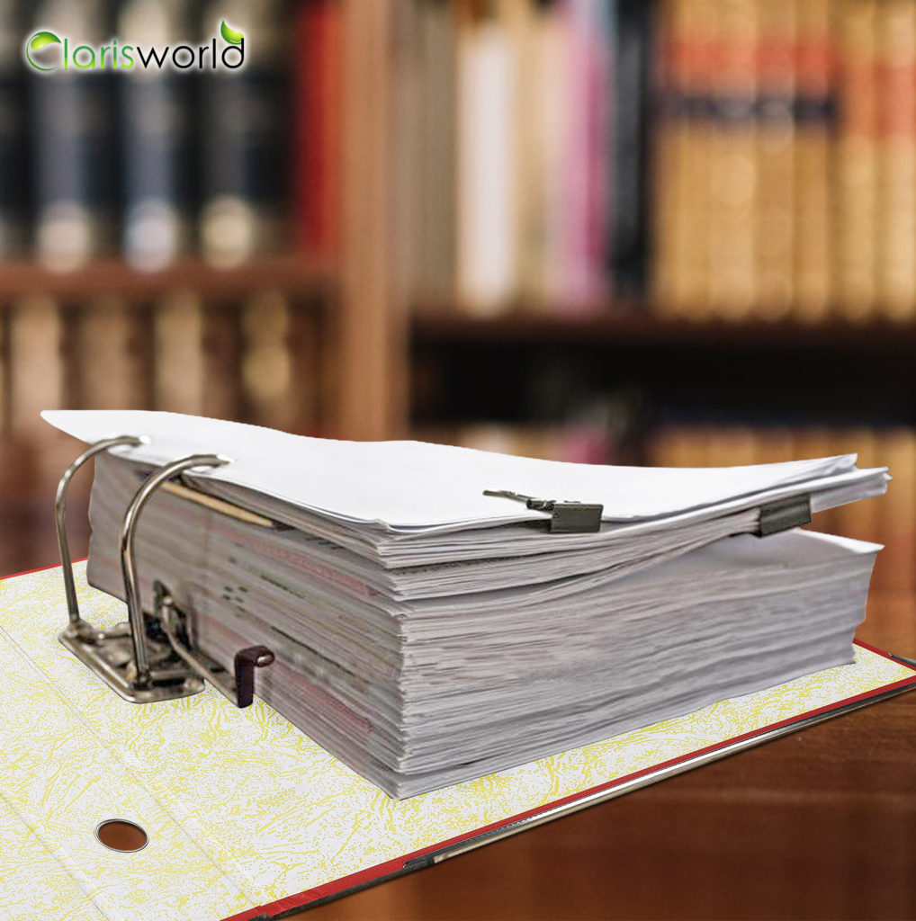 Lever Arch File Folder Ring Binder A4 Pack of 6 - Clarisworld