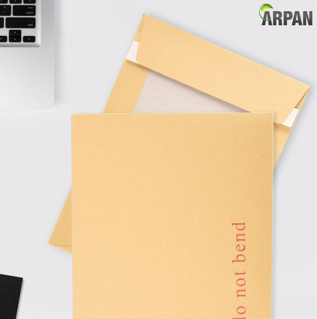 C5/A5 Hard Board Backed Envelopes "Do Not Bend" - Clarisworld