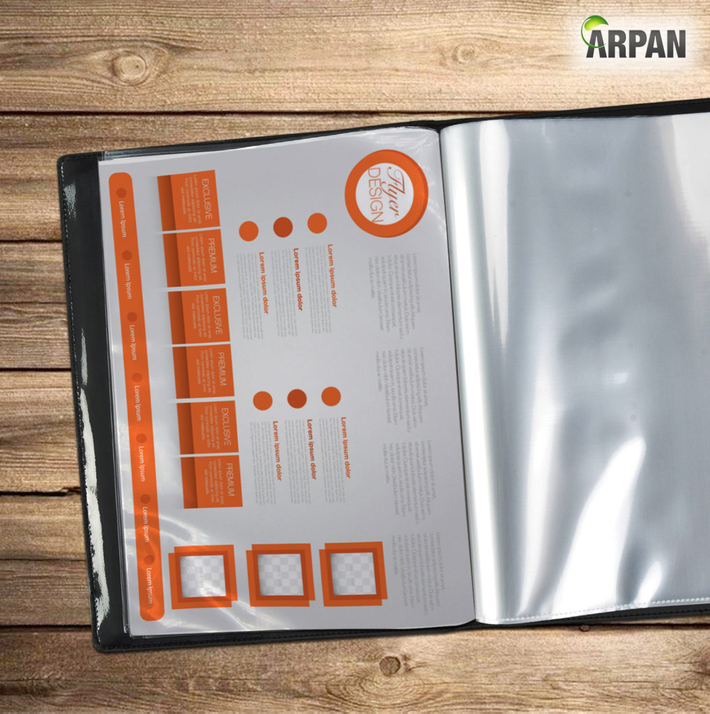 Professional Presentation Display Book A4 Personalised - Clarisworld