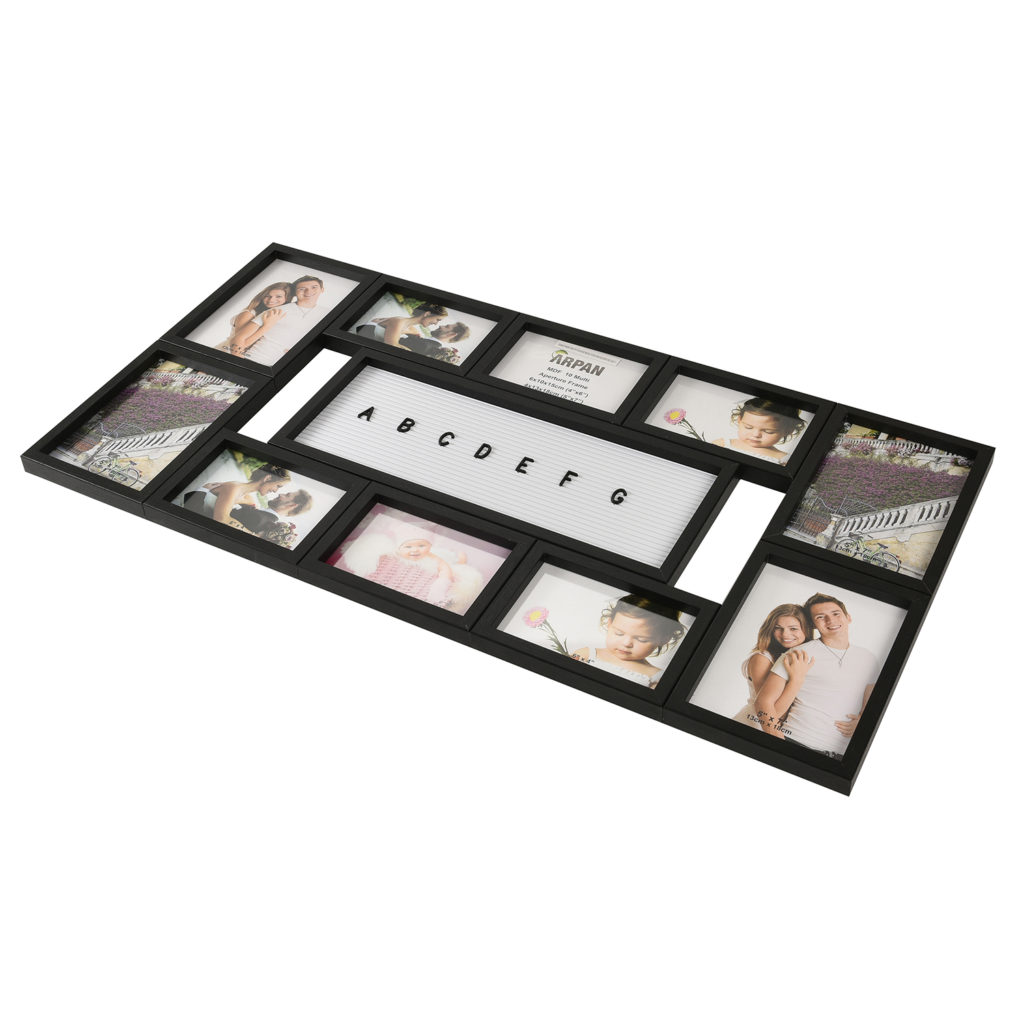 Multi Aperture Personalised Photo Picture Frame Alphabet or Number ...
