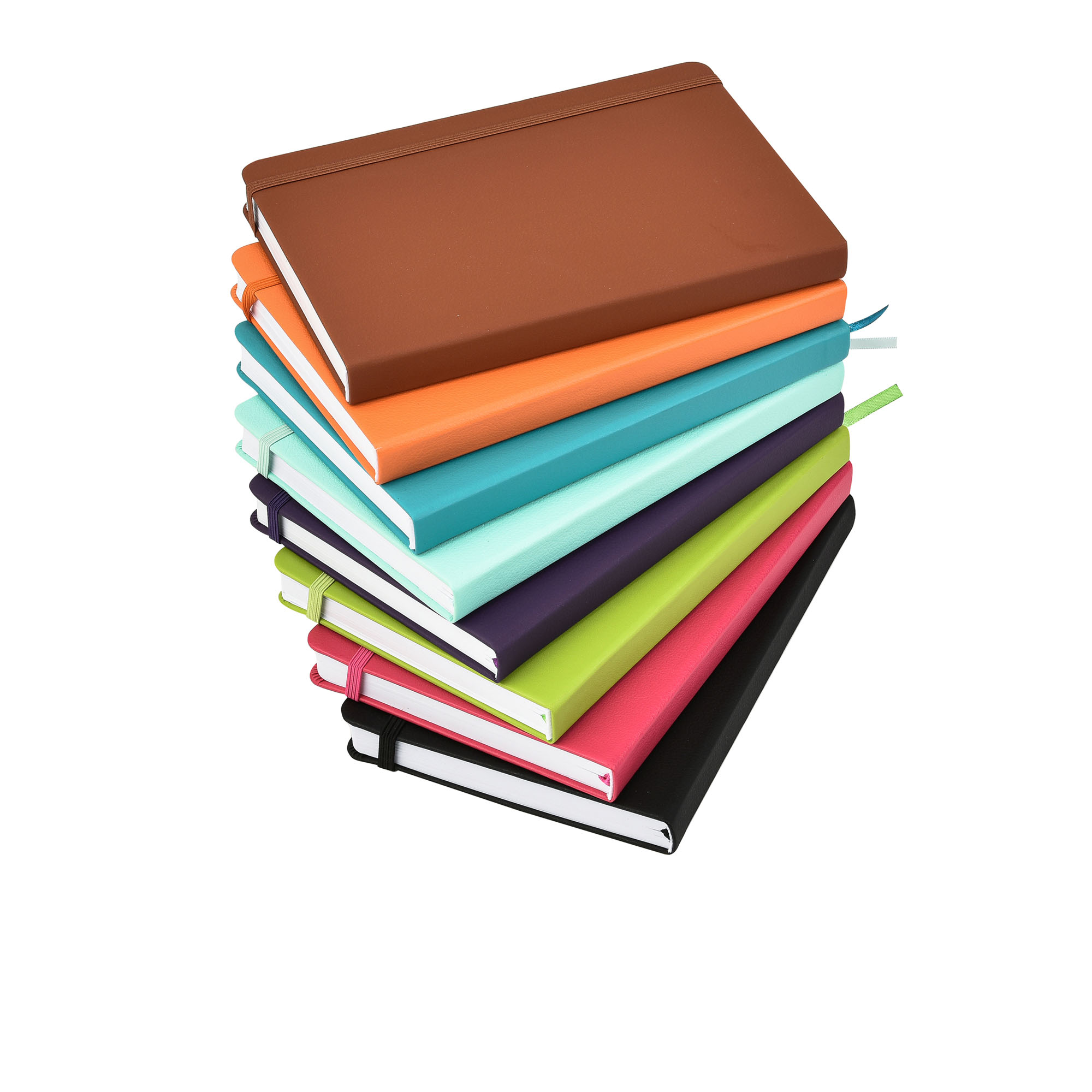 Arpan Classic A5 Hardback Cover & Ribbon Marker with Elastic Closure ...