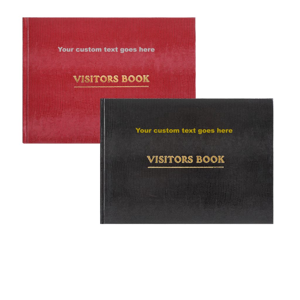 Arpan Peronalised Custom Text Visitor Book for Business, Office ...